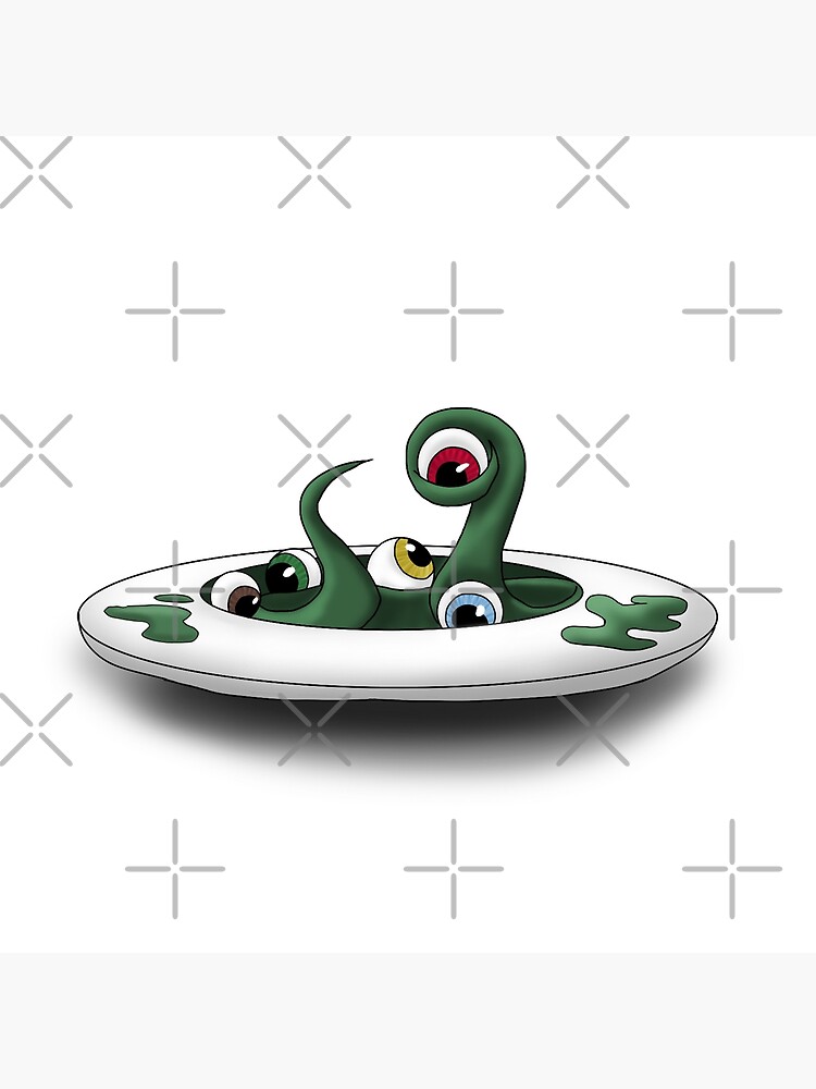 "Alien Dish" Poster for Sale by SweetasDesign | Redbubble
