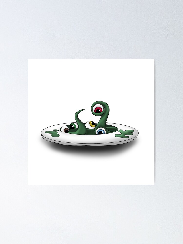 "Alien Dish" Poster for Sale by SweetasDesign | Redbubble