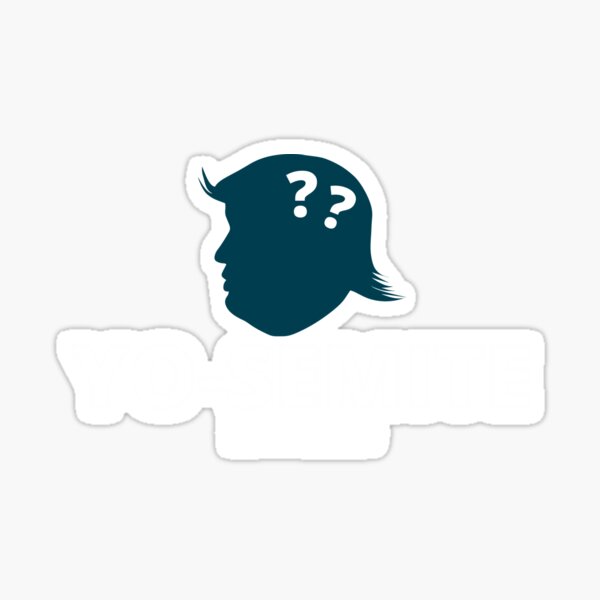 "Yo Semite " Sticker for Sale by Combistudios | Redbubble