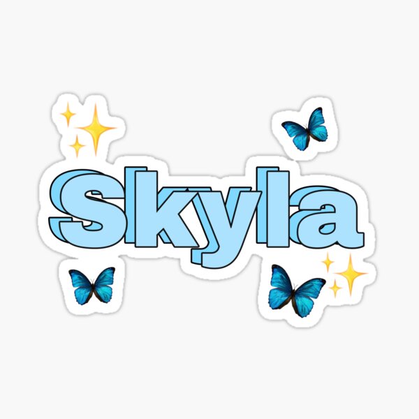"Custom sticker for skyla" Sticker by Ellamcf22 | Redbubble