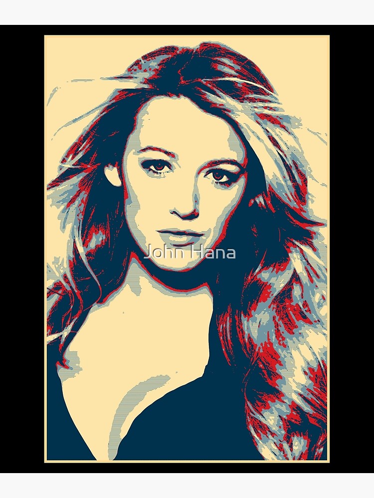 "Blake Lively lovely" Poster for Sale by sirius-12456 | Redbubble