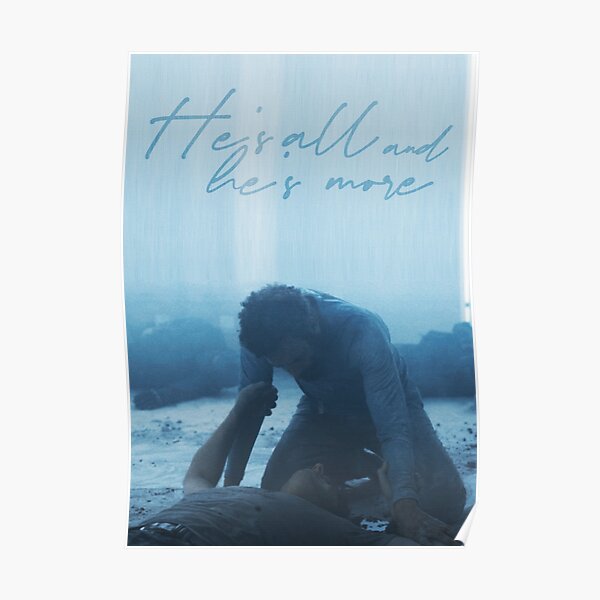 "joe and nicky - the old guard" Poster for Sale by silentcomedy | Redbubble