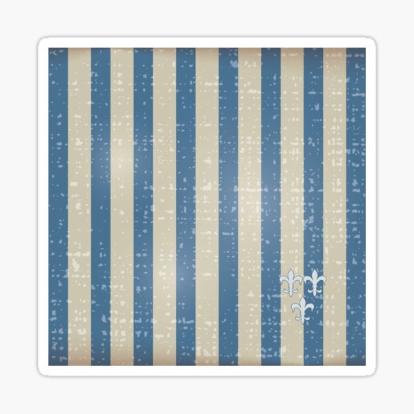 "Blue stripes - Temeria" Sticker for Sale by dashamoony | Redbubble