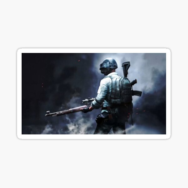 "PUBG Design Produkte" Sticker von Pramanshu | Redbubble