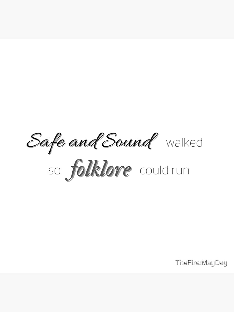 Safe And Sound Quote 2024 Music Nostalgia: Safe And Sound Lyrics