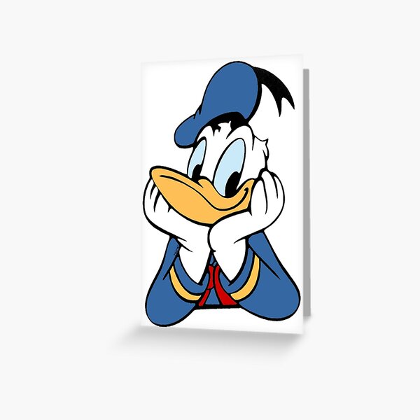 Donald Duck Greeting Cards | Redbubble