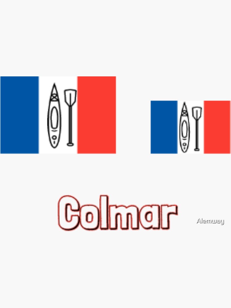 "Colmar" Sticker by Alemway | Redbubble