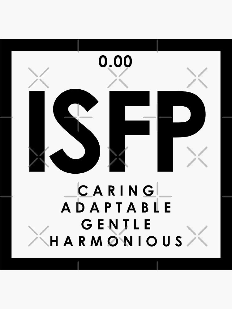 Sticker « ISFP - ÉLÉMENT », par myers-briggs | Redbubble