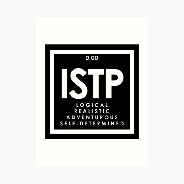 "ISTP - ELEMENT" Art Print by myers-briggs | Redbubble