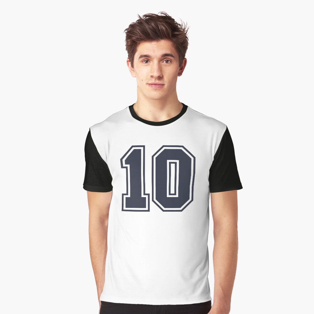 "10 Sports Number Ten" Sticker for Sale by HelloFromAja | Redbubble