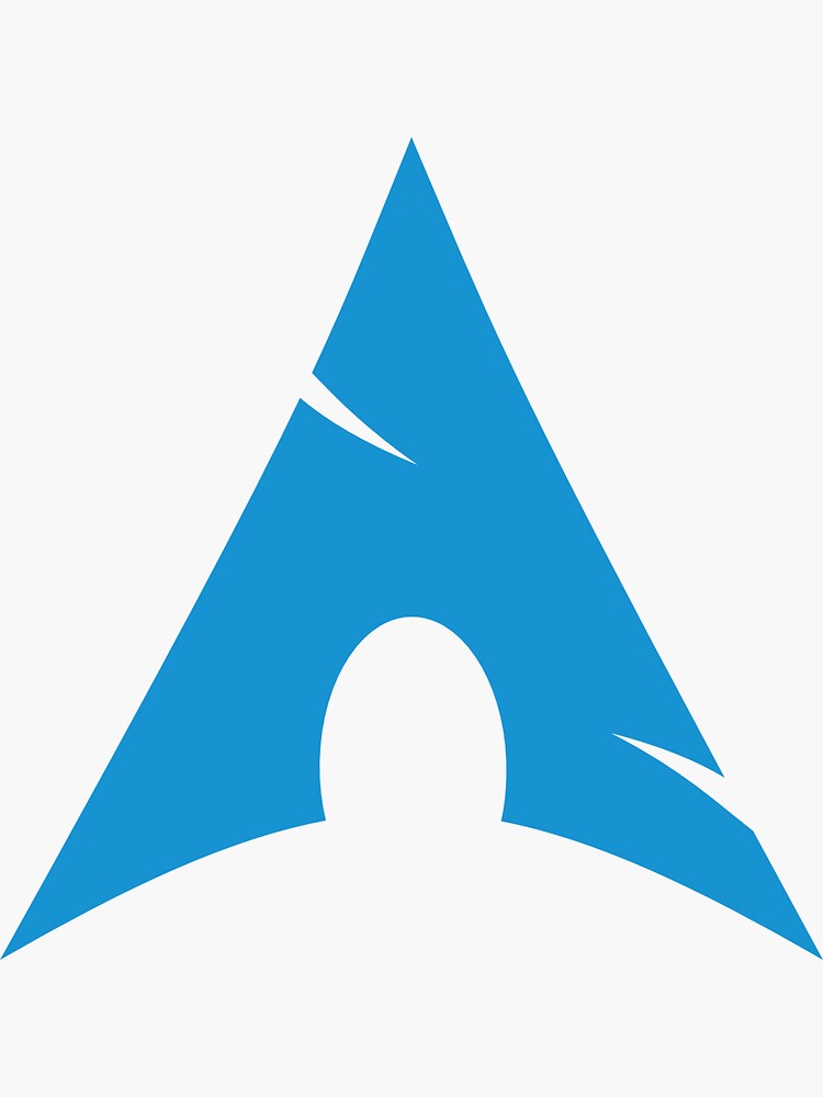 "Arch Linux" Sticker for Sale by archdesigner | Redbubble