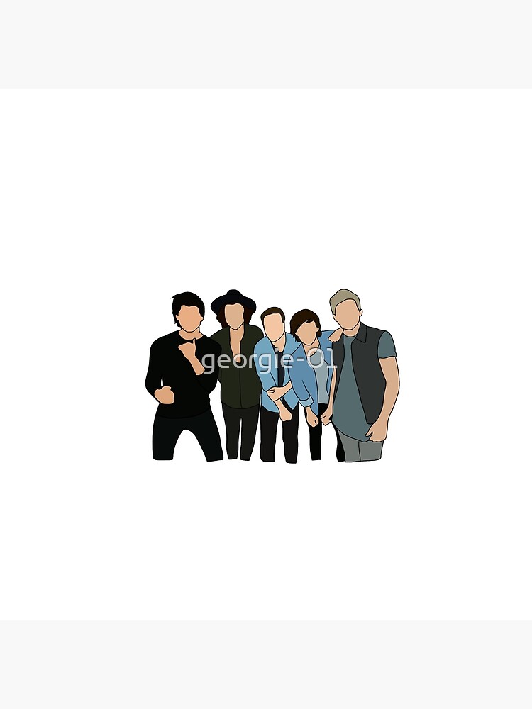 One Direction Drawing Cartoon