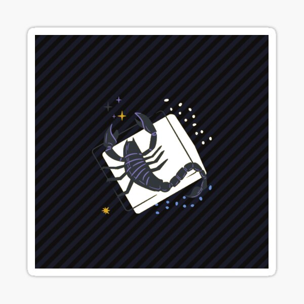 "Creative scorpion zodiac sign" Sticker for Sale by Creativemasks ...