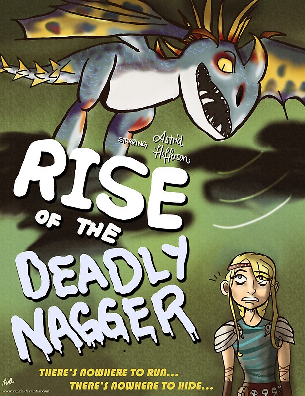 "Rise of the Deadly Nagger" by Ria Quinto | Redbubble