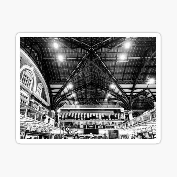 "Liverpool Street Station" Sticker for Sale by gracethescene | Redbubble