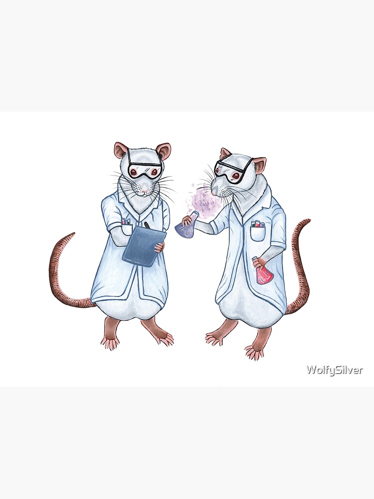 "Lab Rats" Poster by WolfySilver | Redbubble