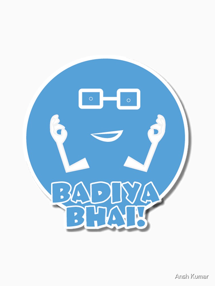 "FACES | BADIYA BHAI! - DESI EMOTIONS " T-shirt for Sale by anshK ...