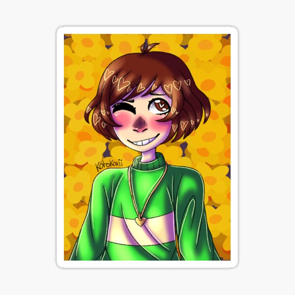 "Chara" Sticker for Sale by Kotokoxii | Redbubble