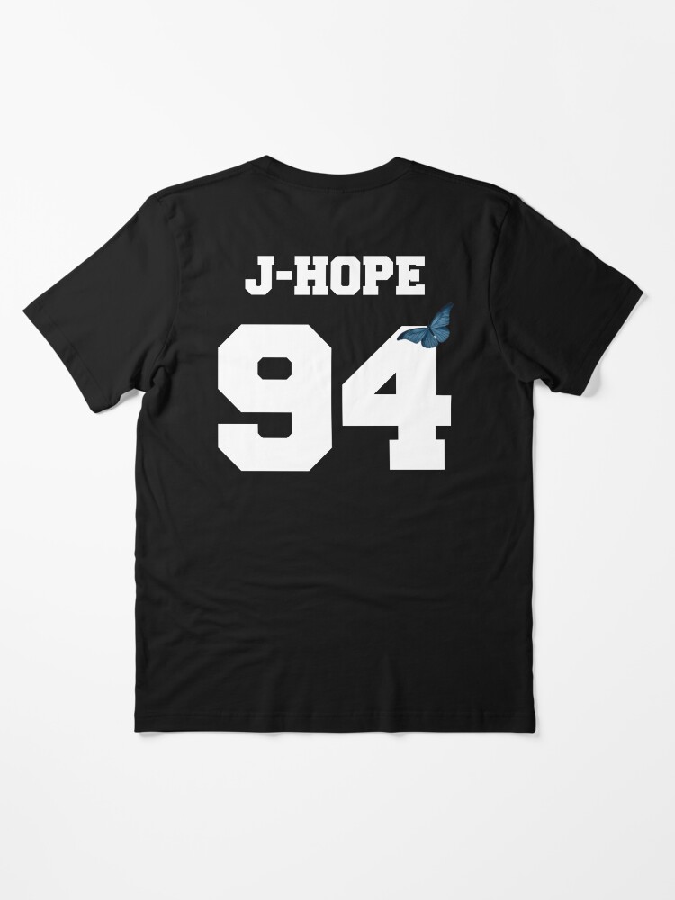 "BTS- J-Hope 94 Line Butterfly Jersey" T-shirt by Cloakandbadger ...