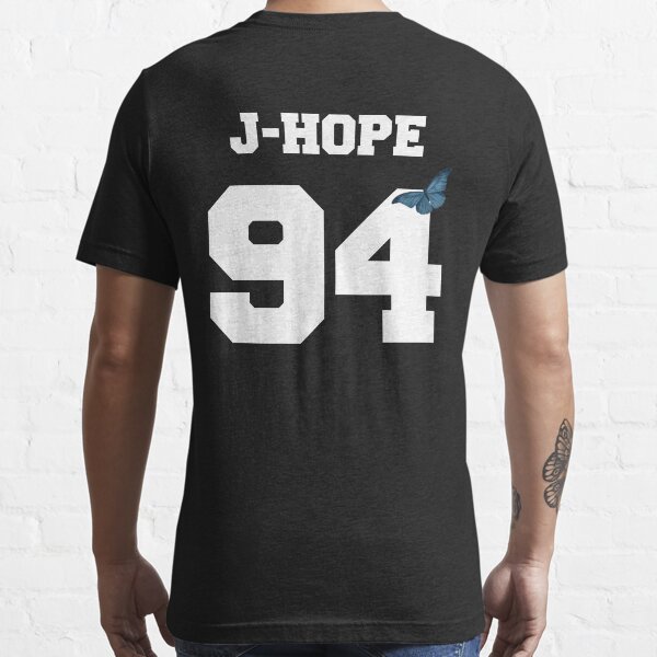 "BTS- J-Hope 94 Line Butterfly Jersey" T-shirt by Cloakandbadger ...