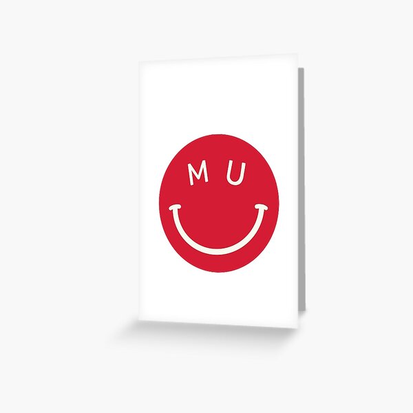 "Miami University Smiley Face" Greeting Card for Sale by mpand120 ...