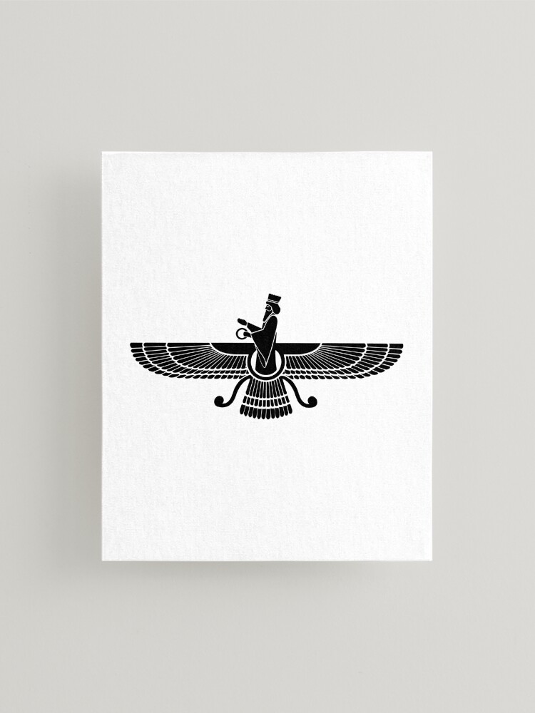 Zoroastrian Symbol Tattoo Photo & Art Print Zoroastrism Religion