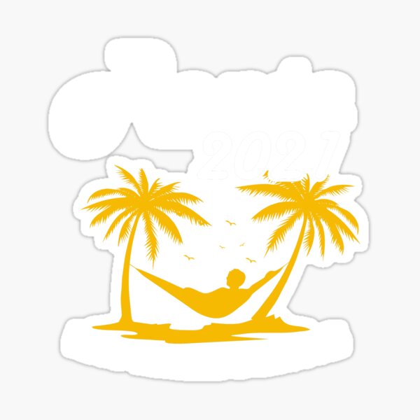 "Pension 2021 I have finished" Sticker by Rotbart | Redbubble