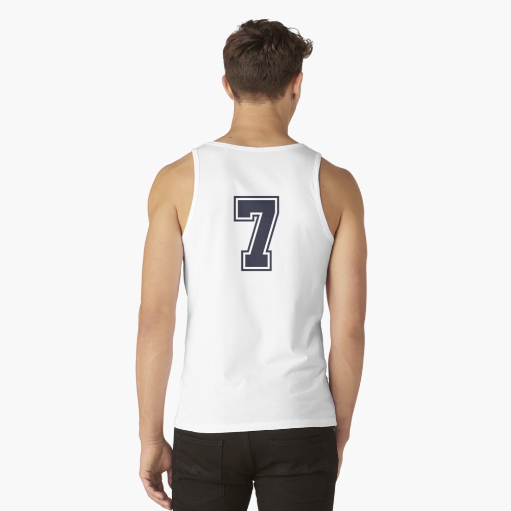 "7 Sports Number Seven" Sticker for Sale by HelloFromAja | Redbubble