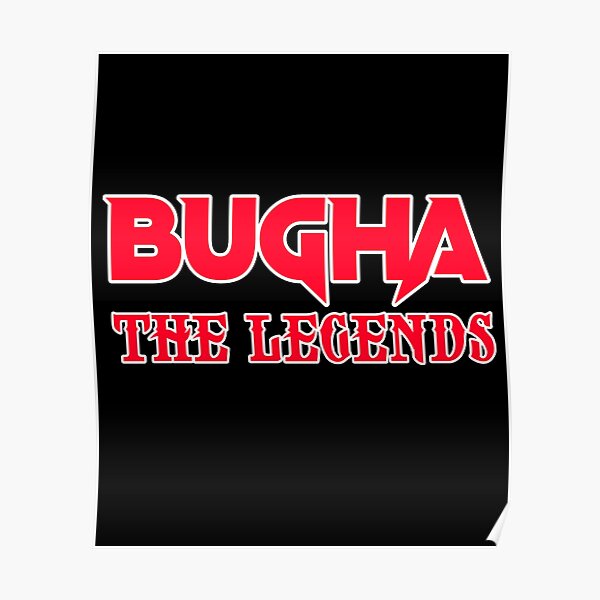 "Bugha the legends sticker " Poster for Sale by ALAM08 | Redbubble