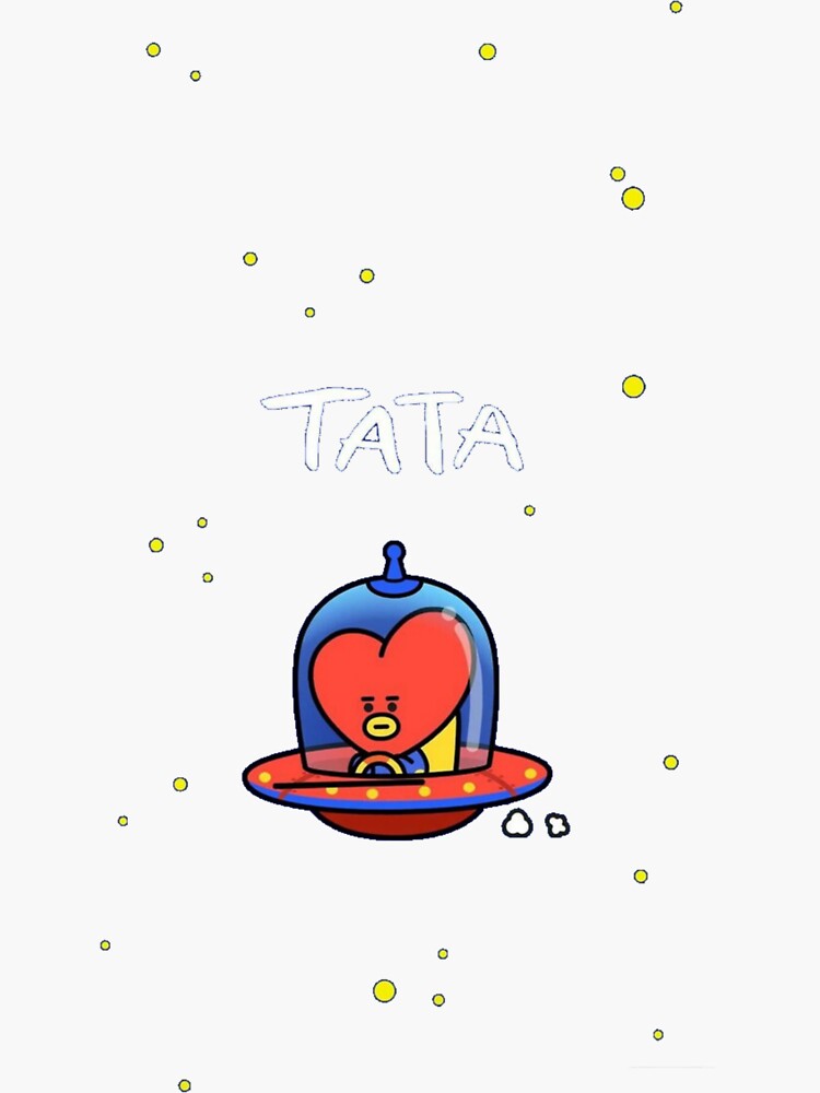 "Tata" Sticker for Sale by Maria-M02 | Redbubble
