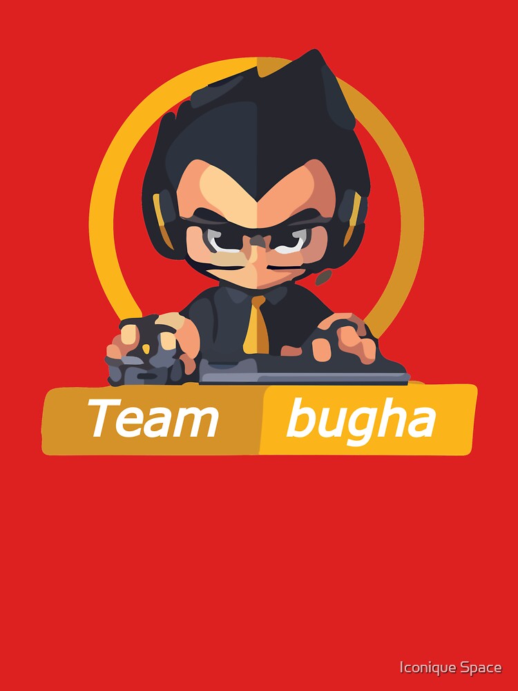 "Team Bugha" T-shirt for Sale by PasinduBimsara | Redbubble | bugha t ...