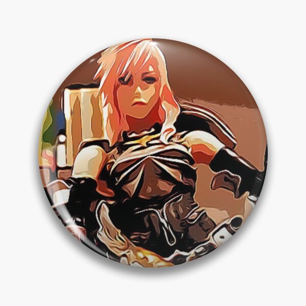 "Lightning Pose (Final Fantasy XIII-2)" Pin by SeguinM | Redbubble