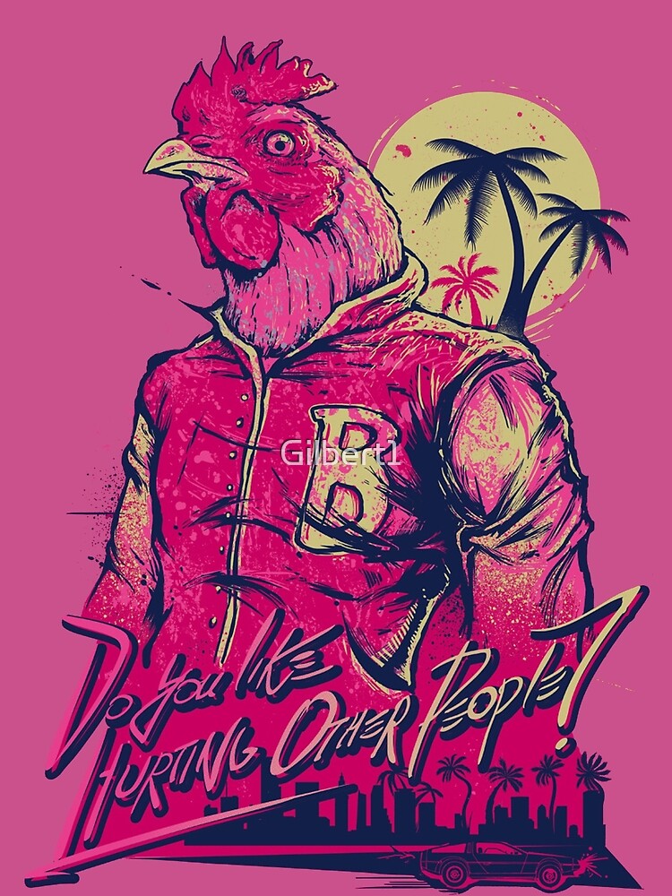 "Hotline Miami - Richard" Art Print by Gilbert1 | Redbubble