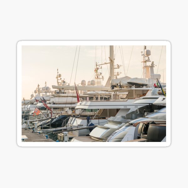 "Luxury yacht" Sticker for Sale by matsilvan | Redbubble