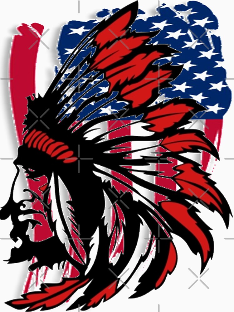 "Native American-Apache" T-shirt for Sale by roychaudhuri | Redbubble ...
