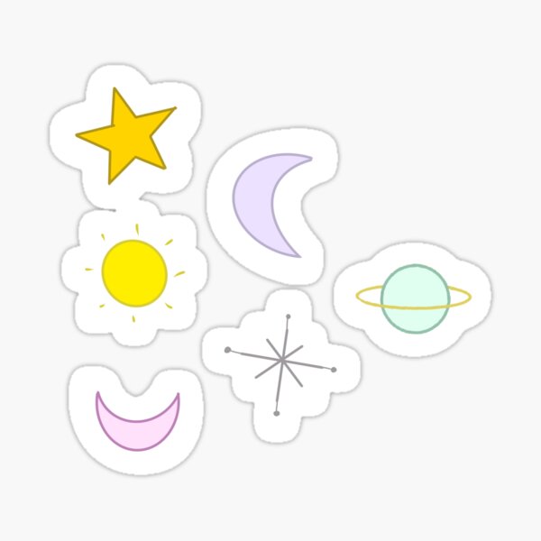 "solar sticker pack" Sticker by brandon1583 | Redbubble