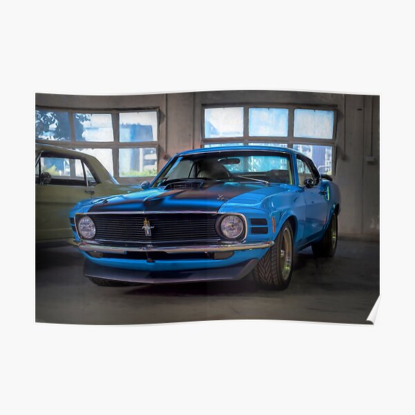 Mustang Mach 1 Posters | Redbubble