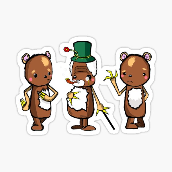 "Gopher collection!" Sticker for Sale by tcross-design | Redbubble