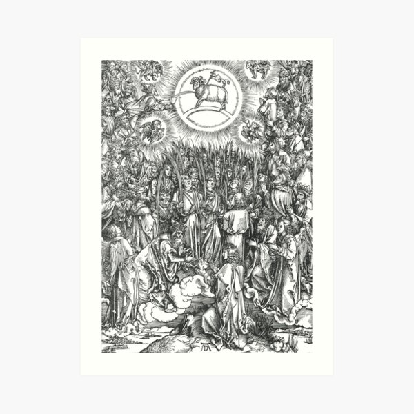 "The Seven-Headed Monster and the Ram-Horned Beast - Albrecht Durer ...