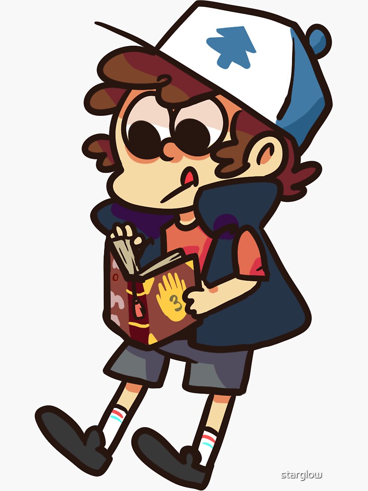 "Dipper" Sticker for Sale by starglow | Redbubble
