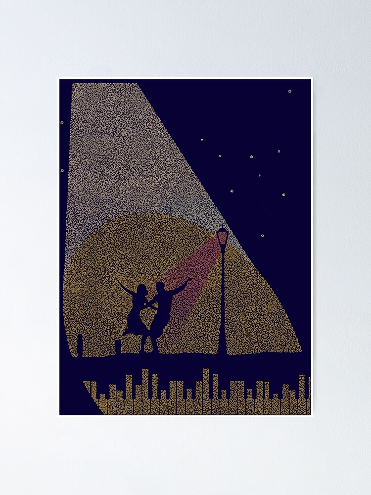 " Poster of Mia and Sebastian dancing to lovely night from the movie ...