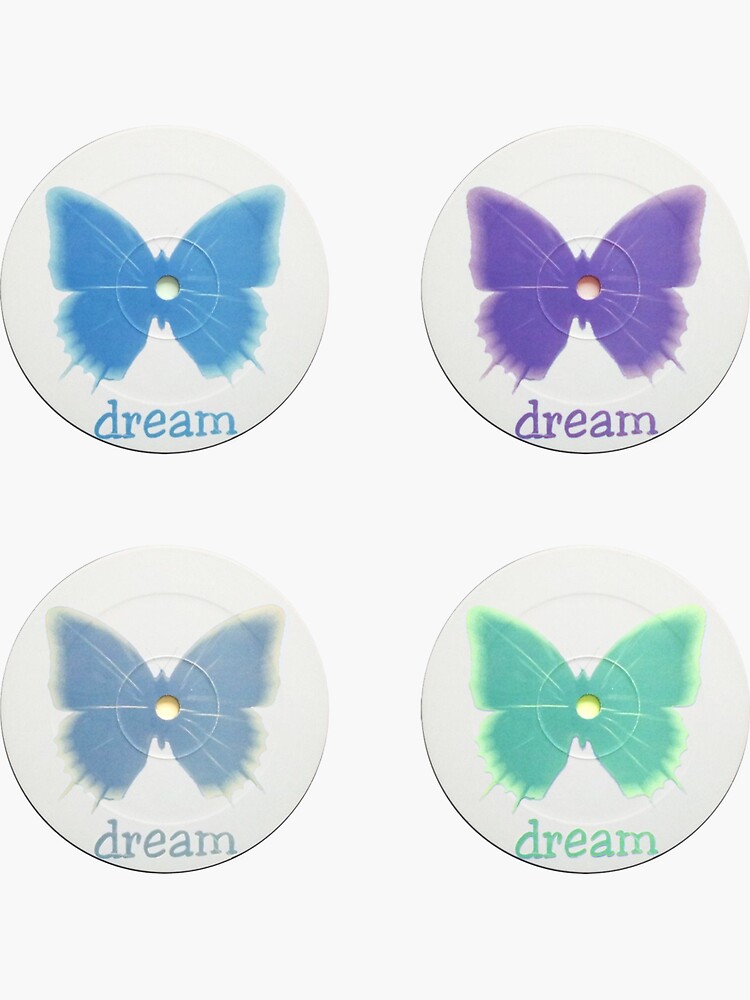 "Butterflies CD" Sticker for Sale by dayanaha | Redbubble