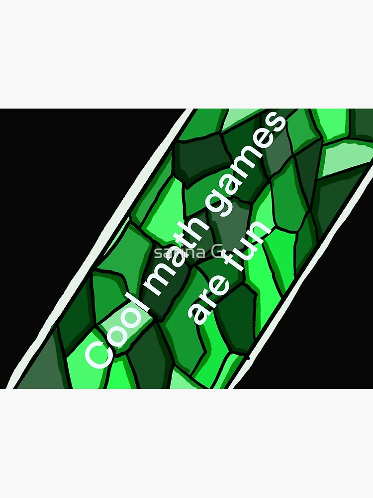 "cool math games are fun redbubble poster" Poster by SarinaGounden ...