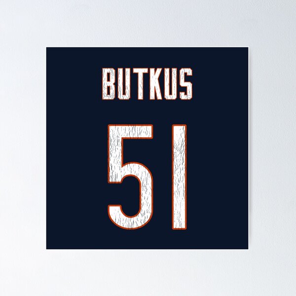 "Dick Butkus" Poster for Sale by positiveimages | Redbubble