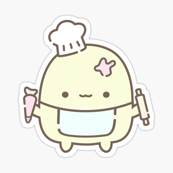 "Little Blobs: Baking Fun" Sticker for Sale by SnickerDoodleUS | Redbubble