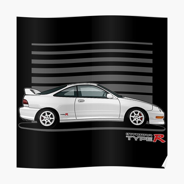 "Integra DC2 Type R" Poster for Sale by idrdesign | Redbubble