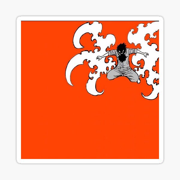 "Fire Force - Shinra" Sticker by BadassManga | Redbubble
