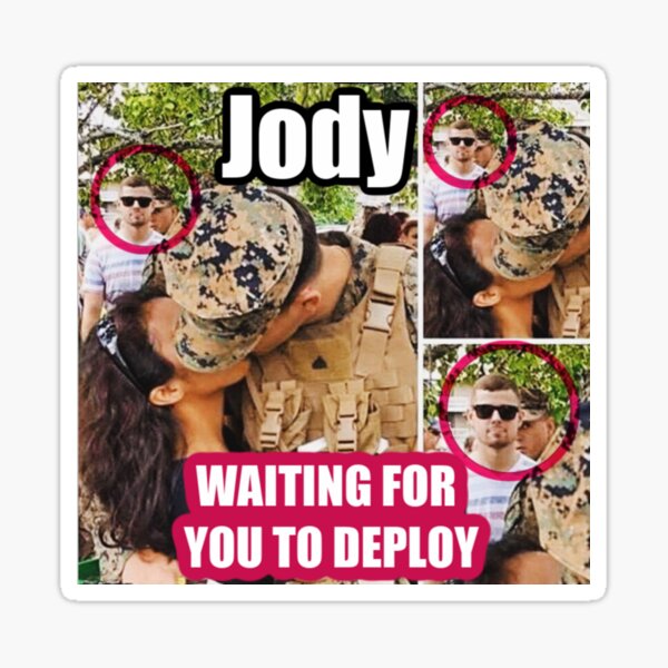 "JODY" Sticker for Sale by Daviscoatings | Redbubble