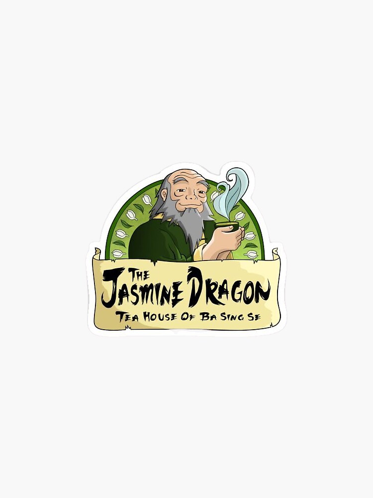 "Uncle Iro- The Jasmine Dragon Tea house- Avatar tla " Sticker for Sale ...