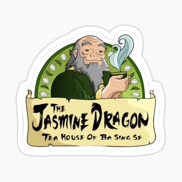 "Uncle Iro- The Jasmine Dragon Tea house- Avatar tla " Sticker for Sale ...